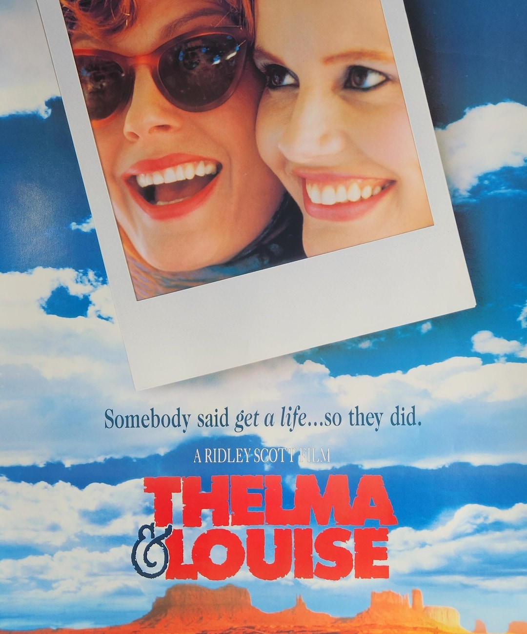 Thelma and Louise-an Original Vintage Movie Poster of Ridley Scotts ...