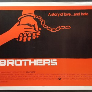 Brothers-an Original Vintage Movie Poster of the Black Panther Inspired ...