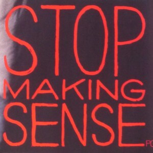 Stop Making Sense-original Vintage Movie Poster for Jonathan Demme's ...
