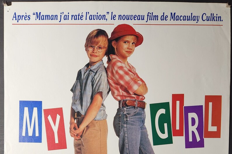 My Girl-original Vintage Movie Poster of Howard Zieff's - Etsy