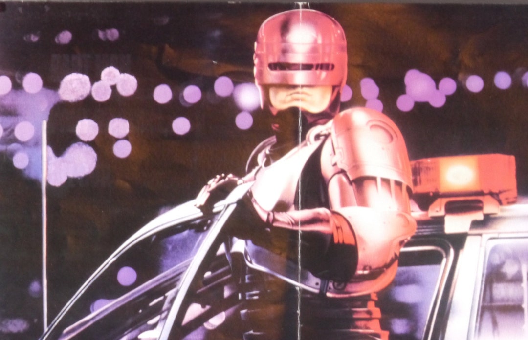 Robocop-an Original Vintage Movie Poster of Paul Verhoeven's Futuristic ...