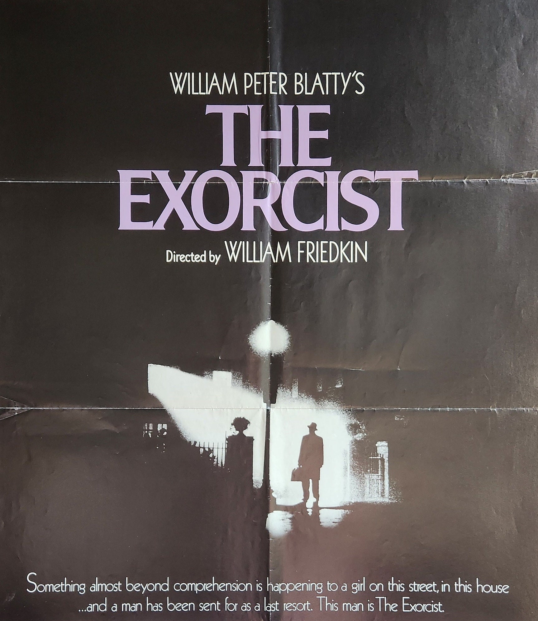 Original Exorcist Movie Poster THE EXORCIST (1973) EXTENDED DIRECTOR'S