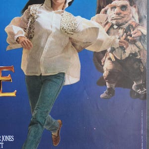 Labyrinth-an Original Vintage Movie Poster for Jim Hensons Beguiling ...