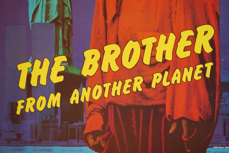 The Brother from Another Planet-Rare Original Vintage Poster | Etsy