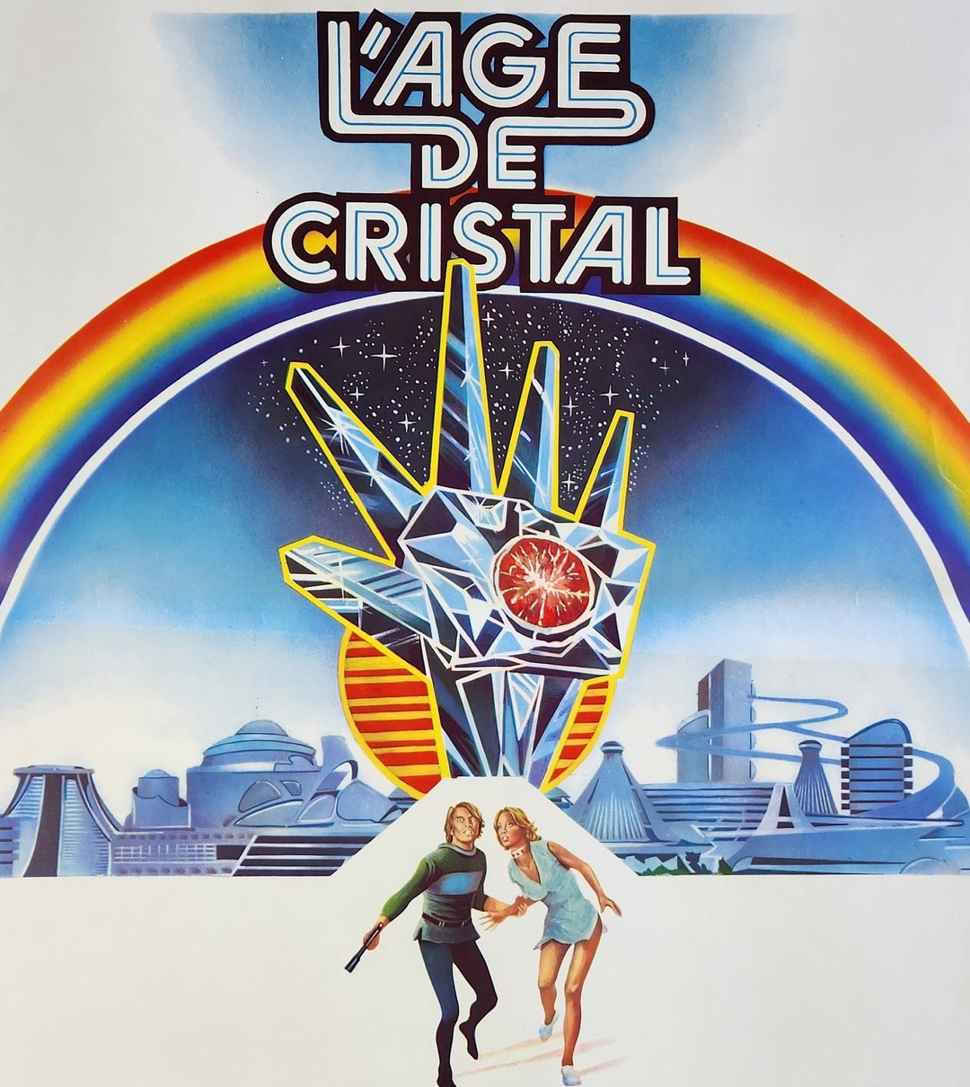 Logan's Run-rare Original Vintage Movie Poster of the Visionary Sci-fi ...