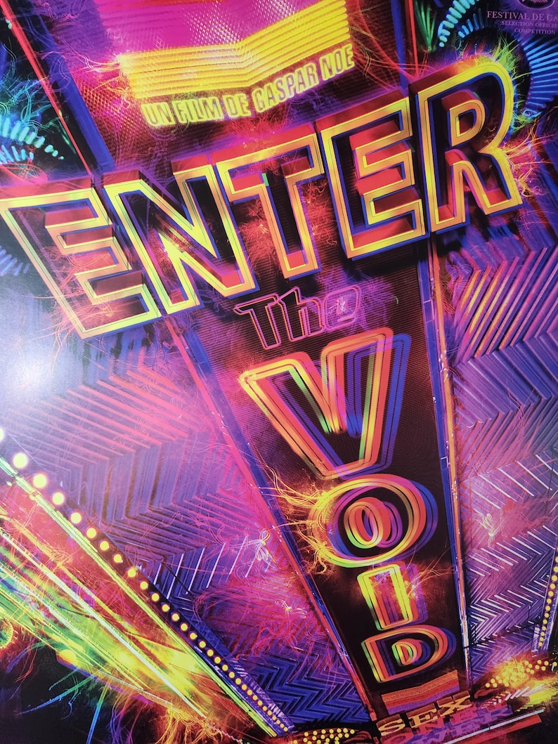 Enter the Void-original Movie Poster for Gaspar Noe's - Etsy