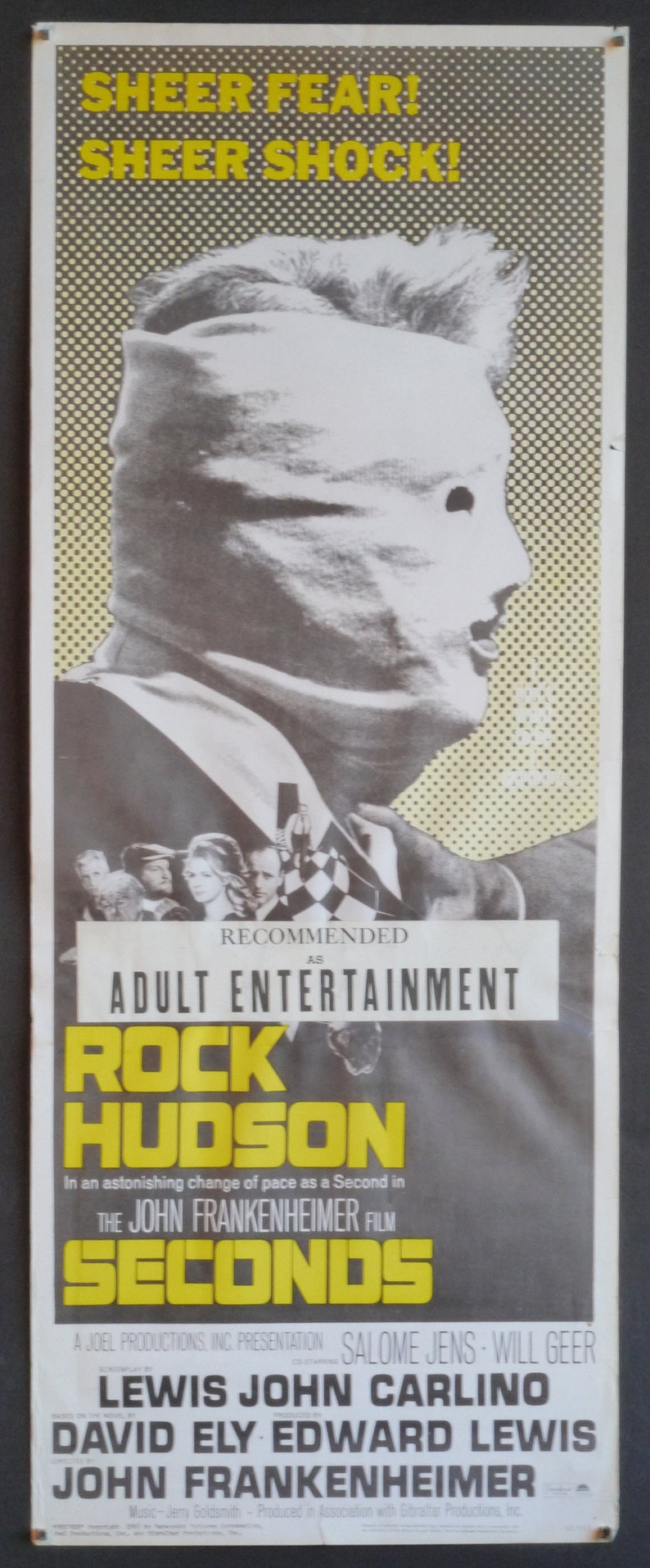 Seconds-a Rare Original Vintage Movie Poster of John Frankenheimers ...