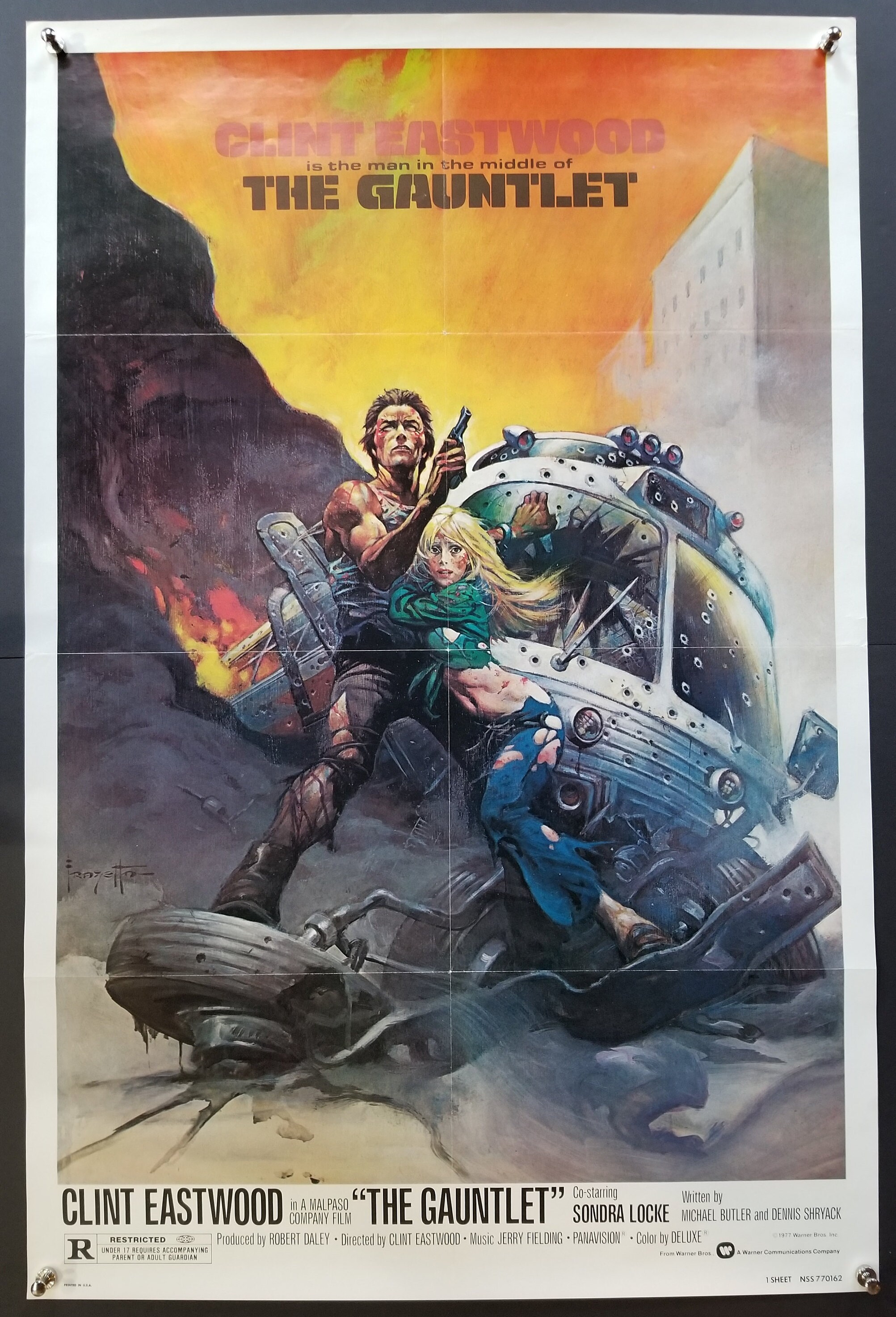 Screenprints Prints Vintage original 1978 Clint Eastwood in the ...