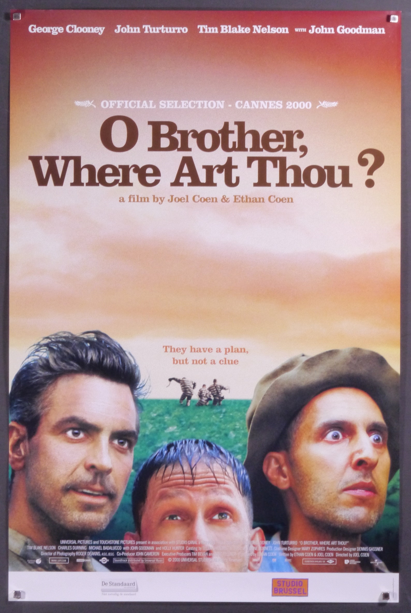 O Brother Where Art Thou?-an Original Vintage Movie Poster of the Coen ...