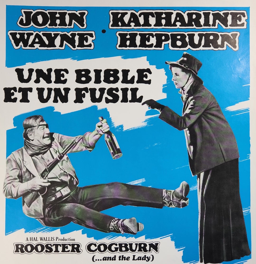 Rooster Cogburn-an Original Vintage Movie Poster of Stuart Millar's ...