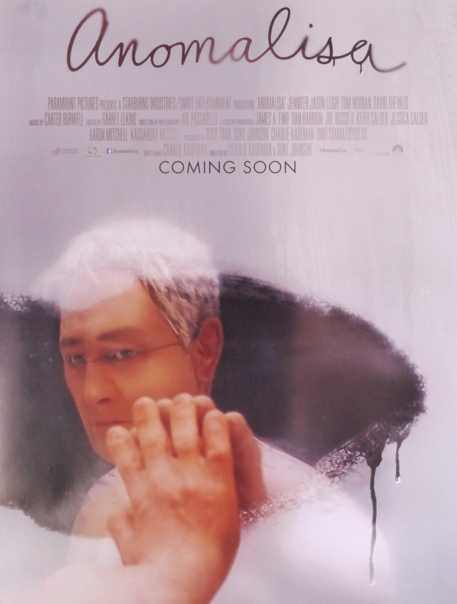 Anomalisa-an Original Movie Poster for Charlie Kaufman's Animated ...