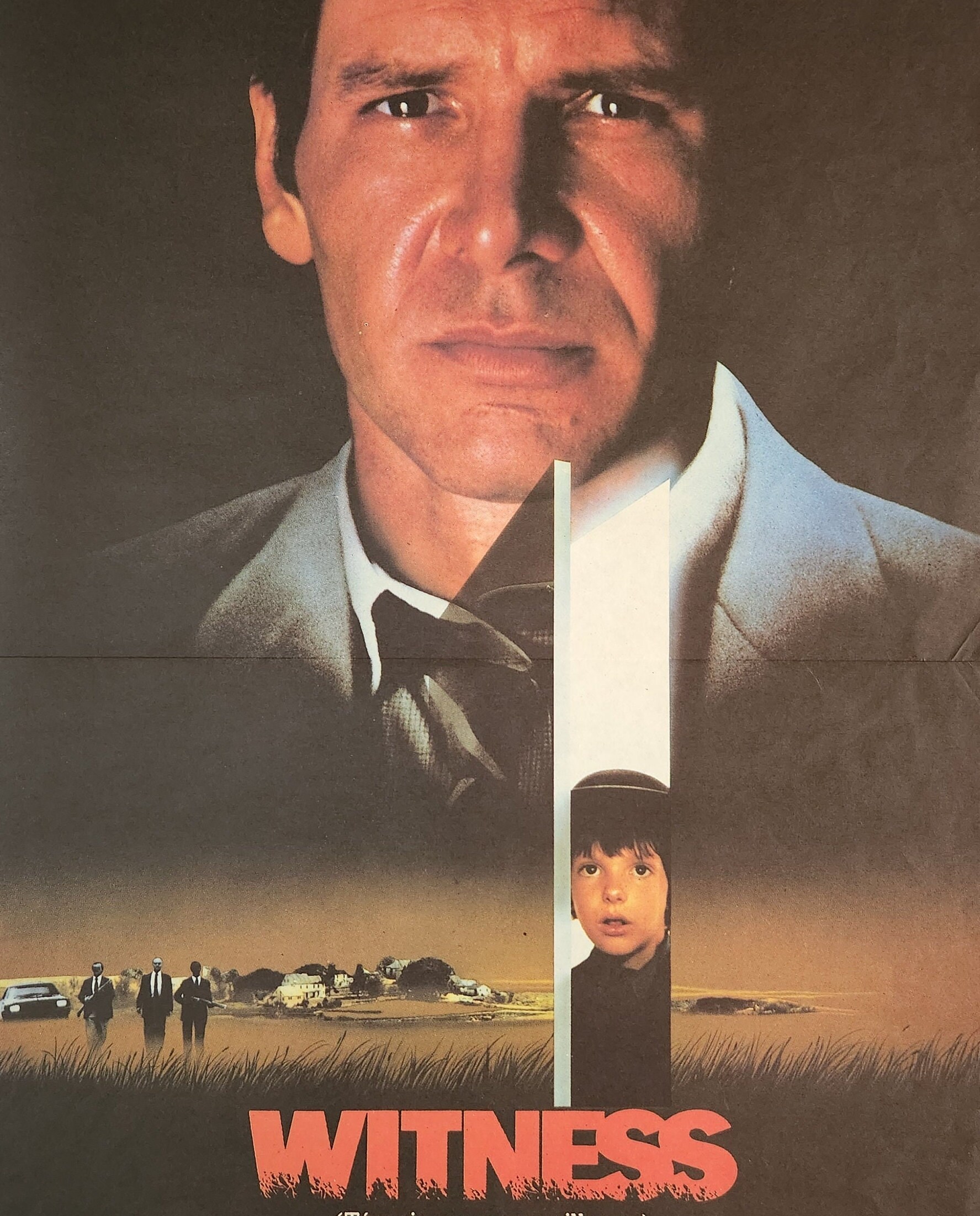 Witness-original Vintage Movie Poster for Peter Weir's Amish Crime ...