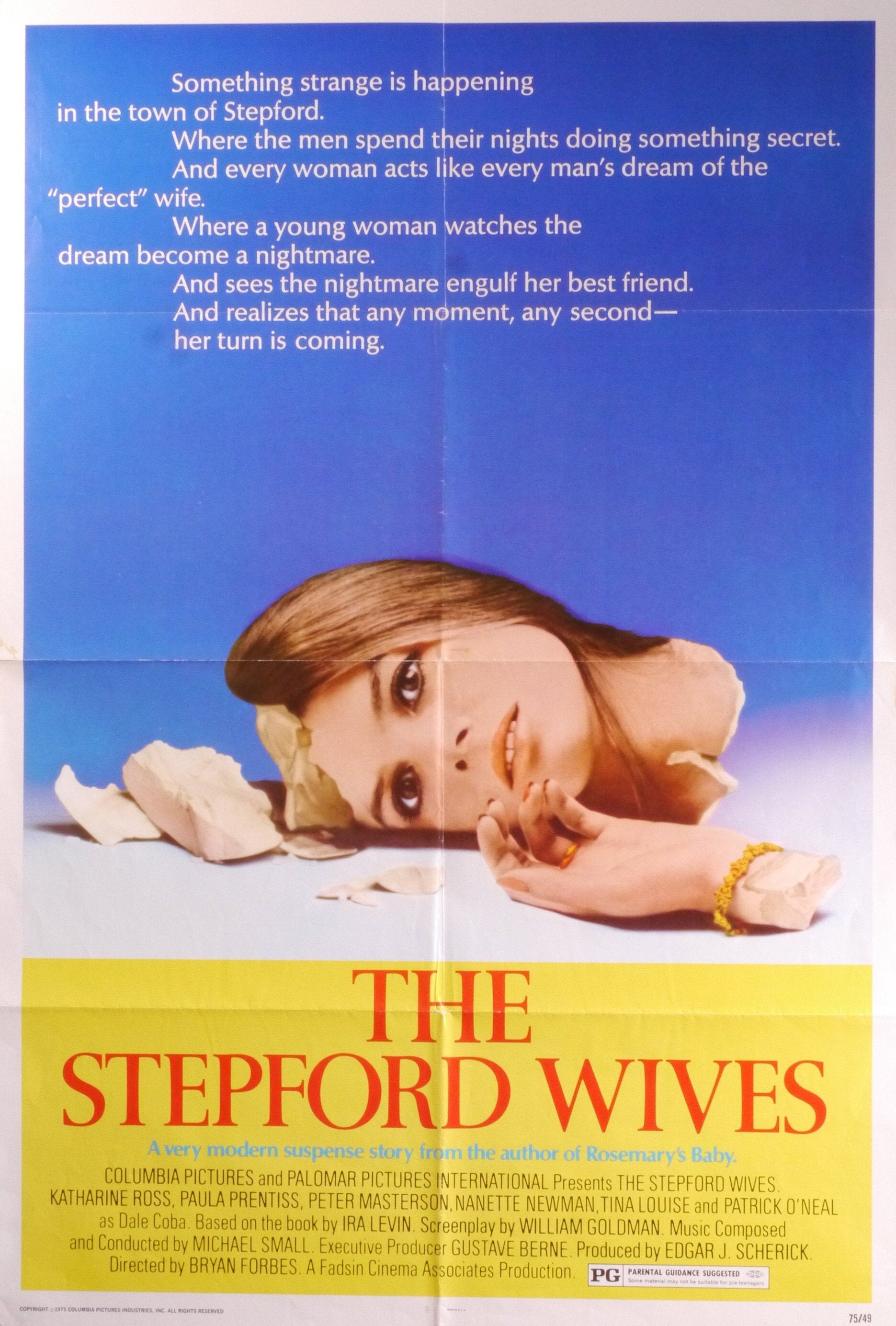 The Stepford Wives-Original Vintage Movie Poster of Ira Levins | Etsy