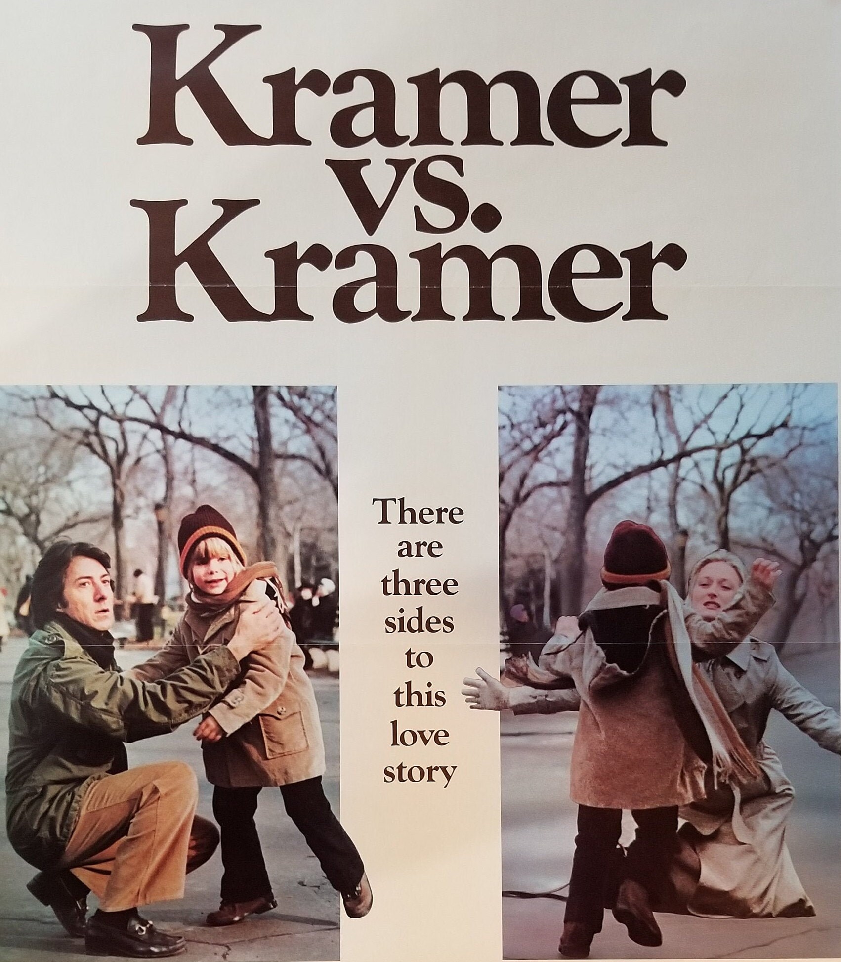 Kramer vs Kramer-A Rare Original Vintage Movie Poster of | Etsy