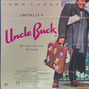 Uncle Buck-a Rare Original Vintage Movie Poster for the John Hughes ...