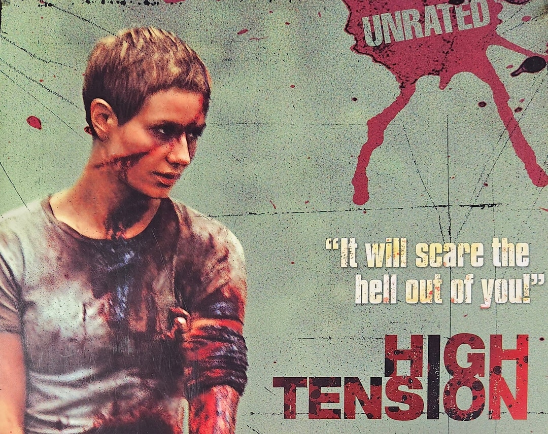 High Tension-an Original Vintage Movie Poster for Alexandre Aja's ...