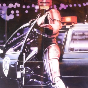 Robocop-an Original Vintage Movie Poster of Paul Verhoeven's Futuristic ...