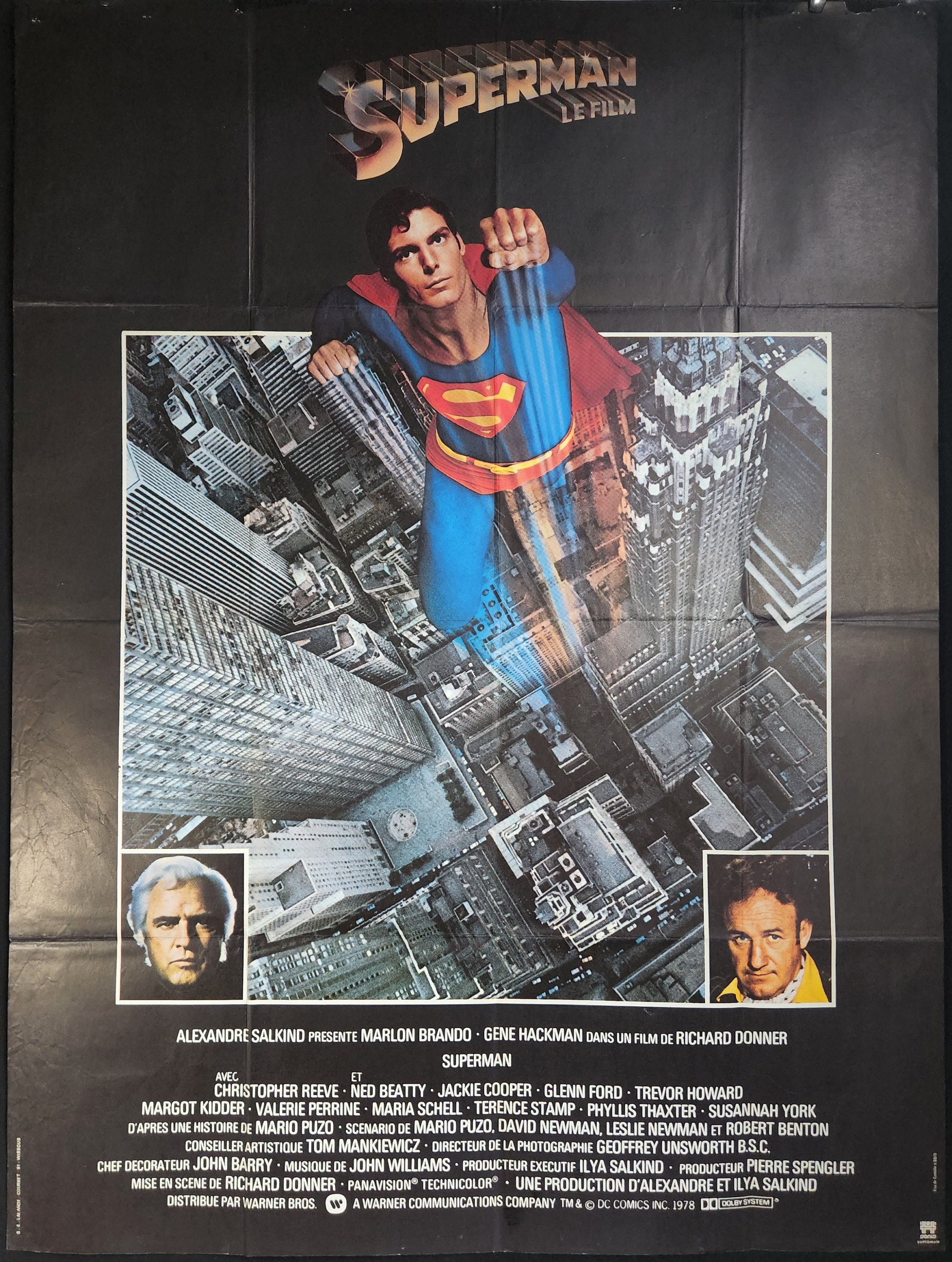 Superman 1978 Movie Poster