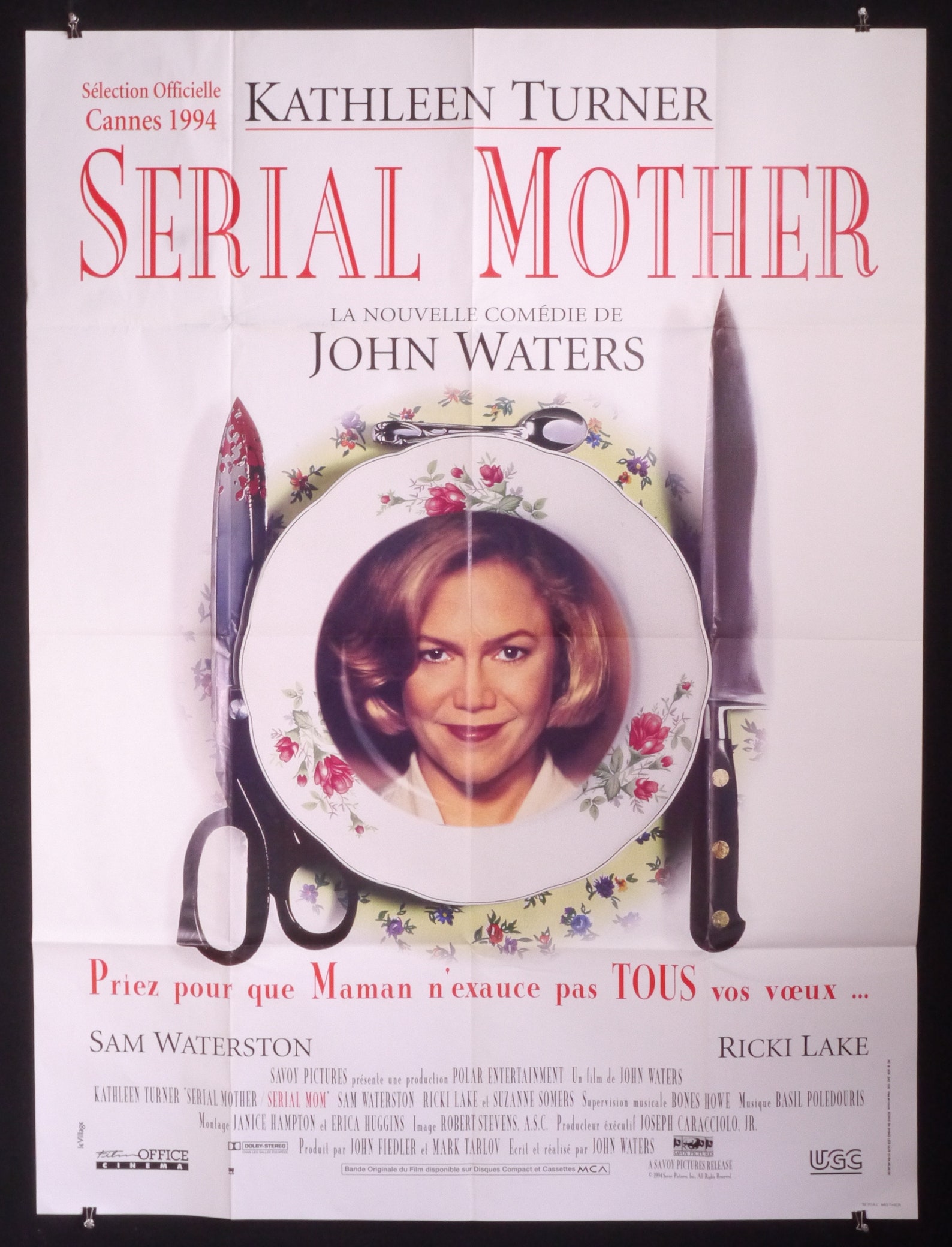 Serial Mom-original Vintage Movie Poster for John Water's Tale of ...