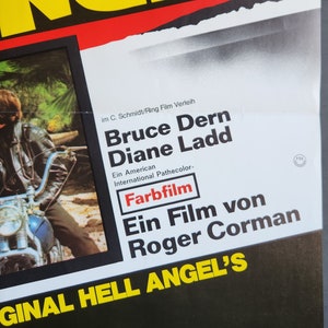 The Wild Angels-an Original Vintage Movie Poster for Roger Corman's ...