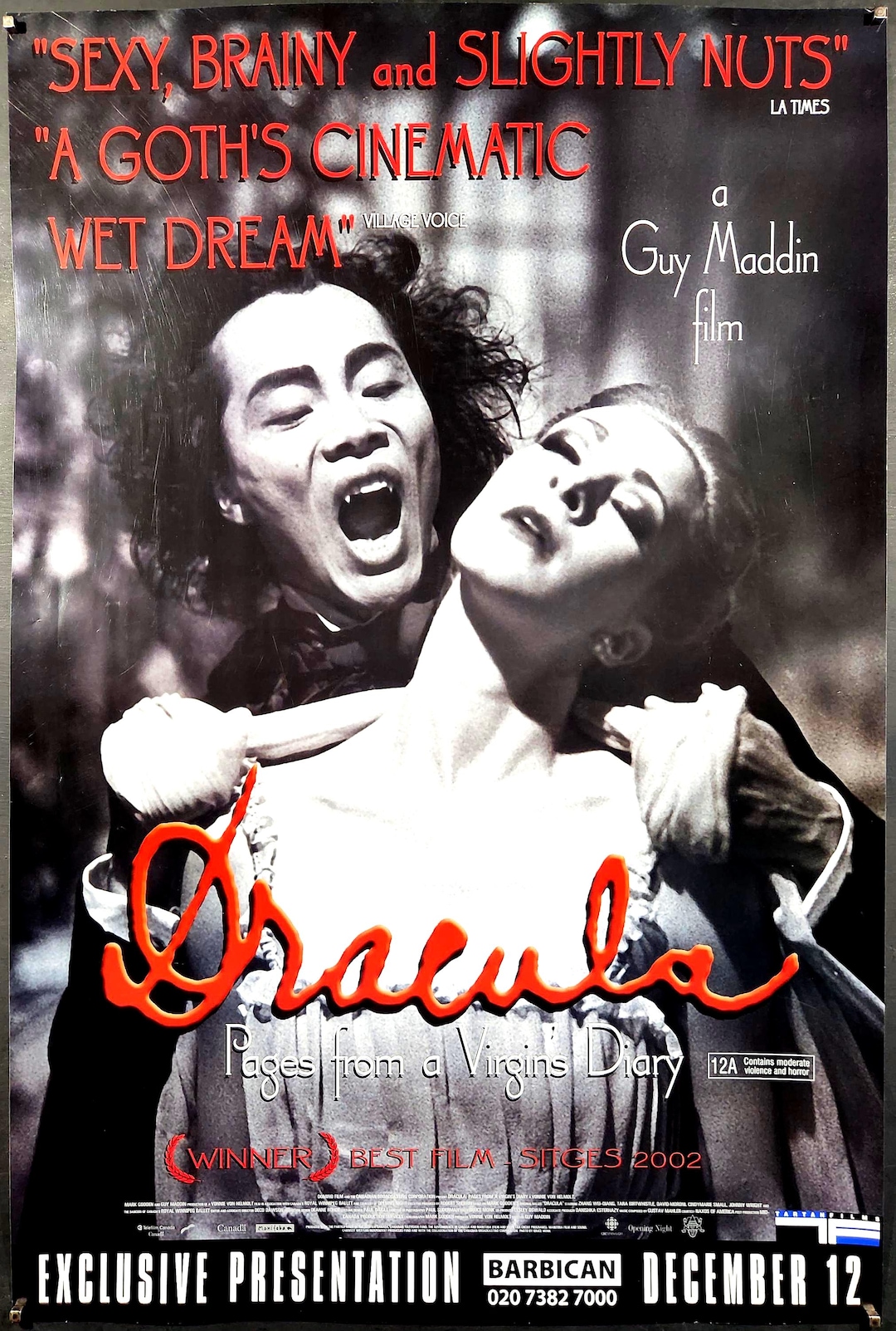 DRACULA: Pages From A Virgins Diary-original Vintage Movie Poster of ...