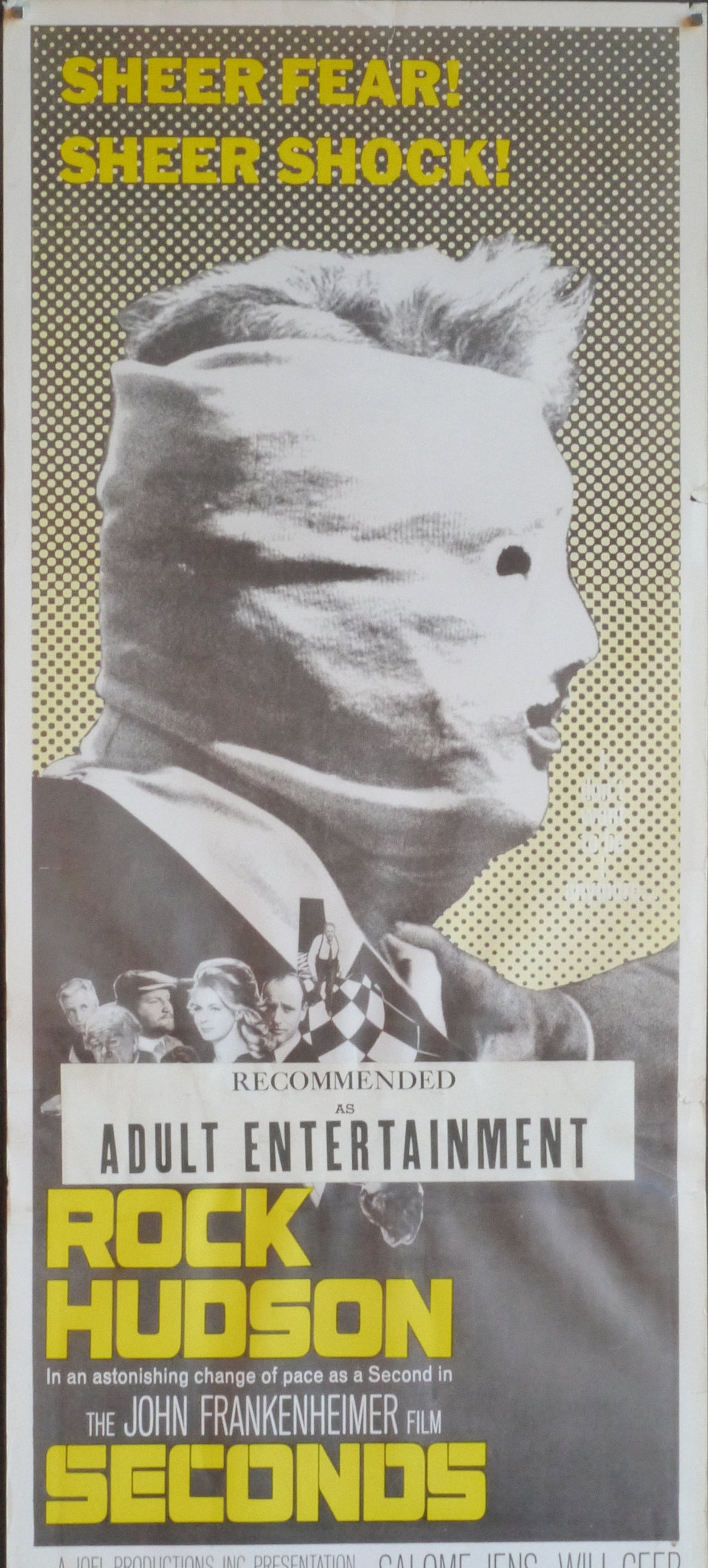Seconds-a Rare Original Vintage Movie Poster of John Frankenheimers ...