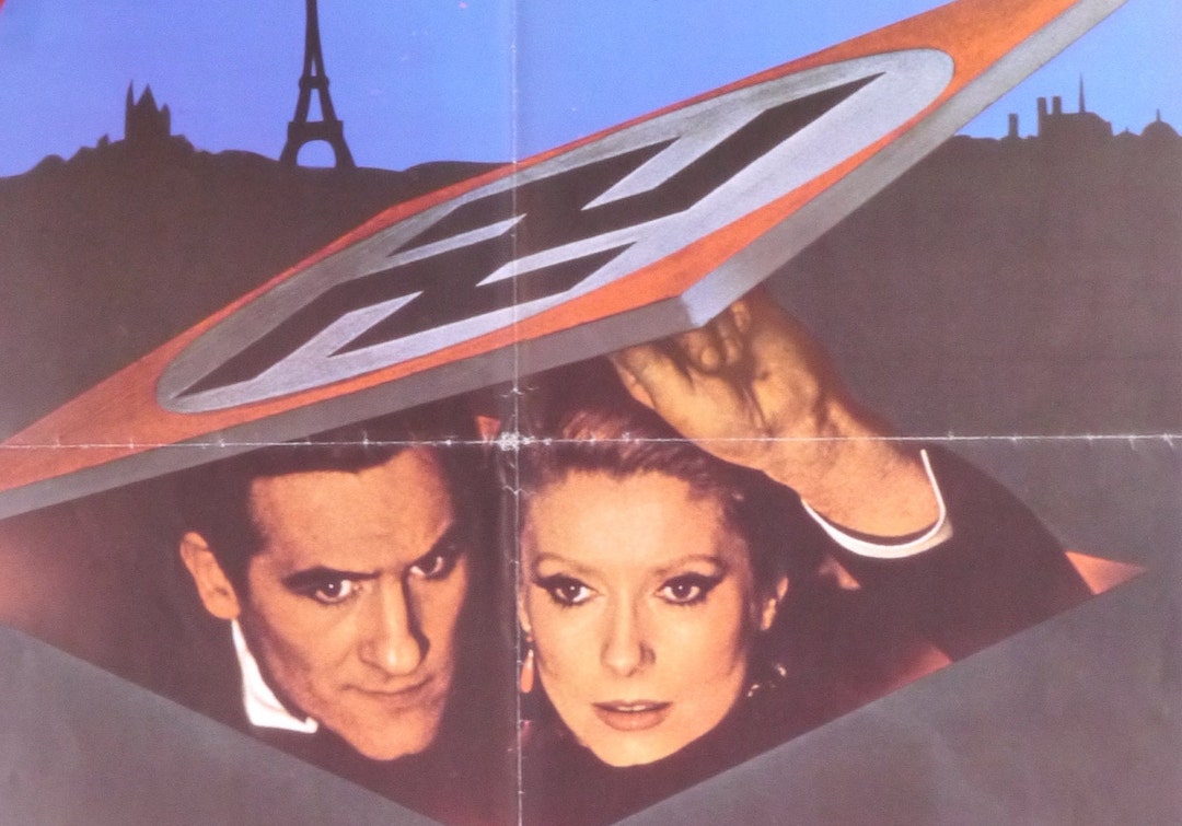 The Last Metro-original Vintage Movie Poster for François Truffaut's ...