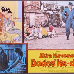 Dodes'ka-den-original Vintage Movie Poster of Akira Kurosawa's Colorful ...