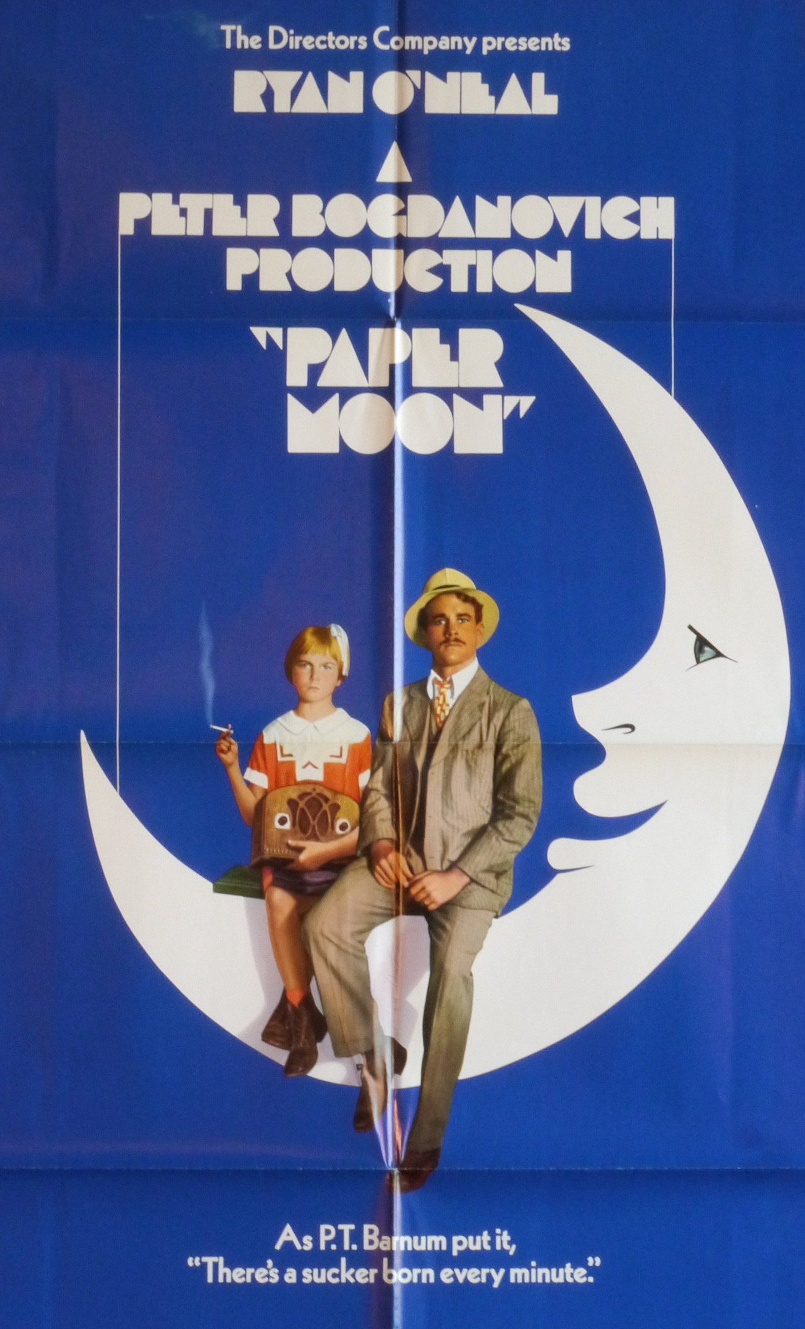 Paper Moon-a Rare Original Vintage Movie Poster of Peter - Etsy