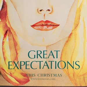 Great Expectations-original Vintage Movie Poster of Alfonso Cuarón's ...