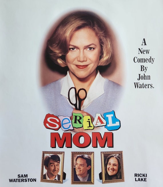 Serial Mom-original Vintage Movie Poster of John Waters - Etsy