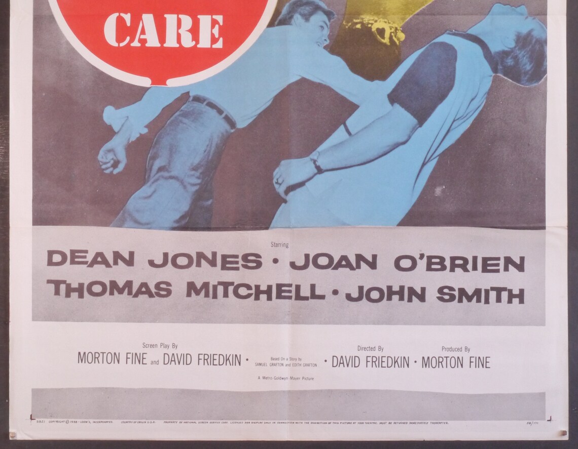 Handle With Care-rare Original Vintage Movie Poster for the | Etsy