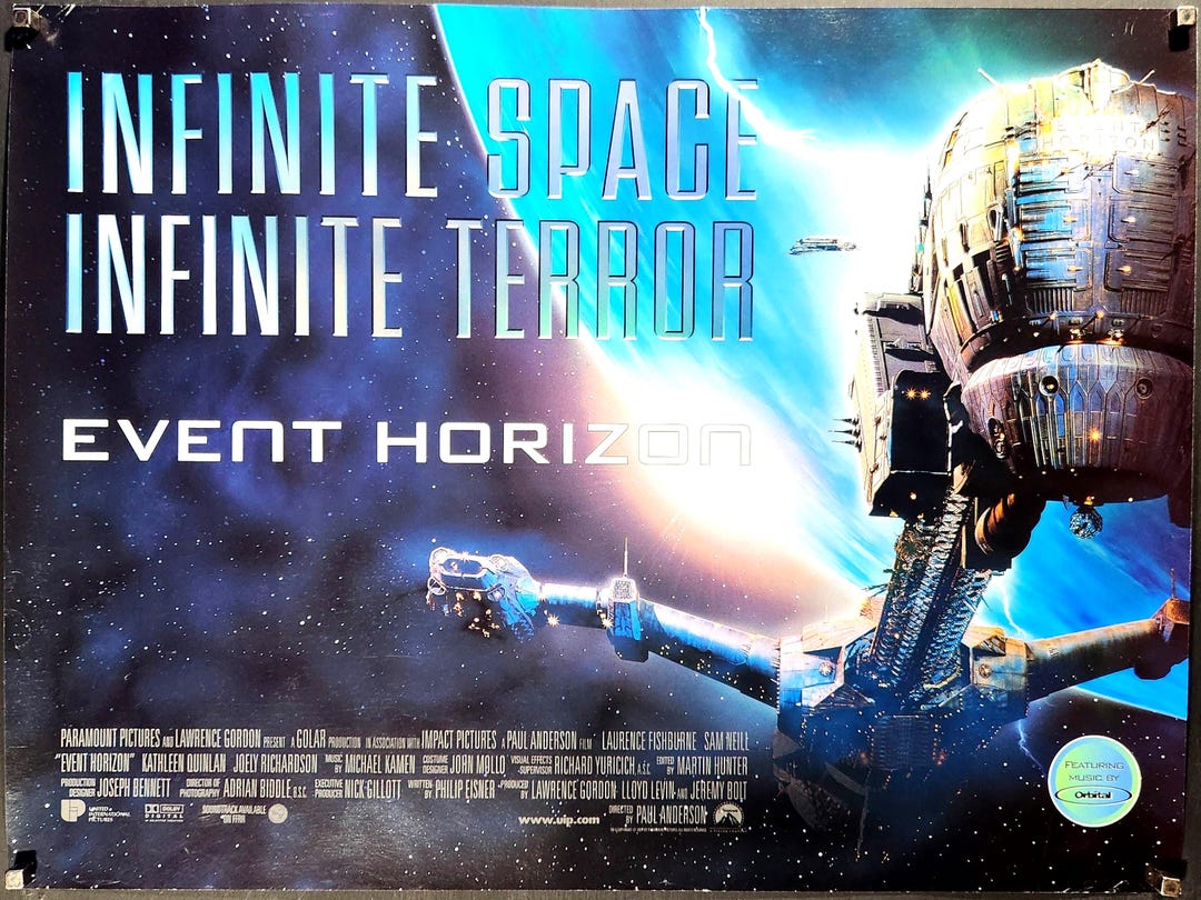 Event Horizon-an Original Vintage Movie Poster of Paul WS Andersons ...