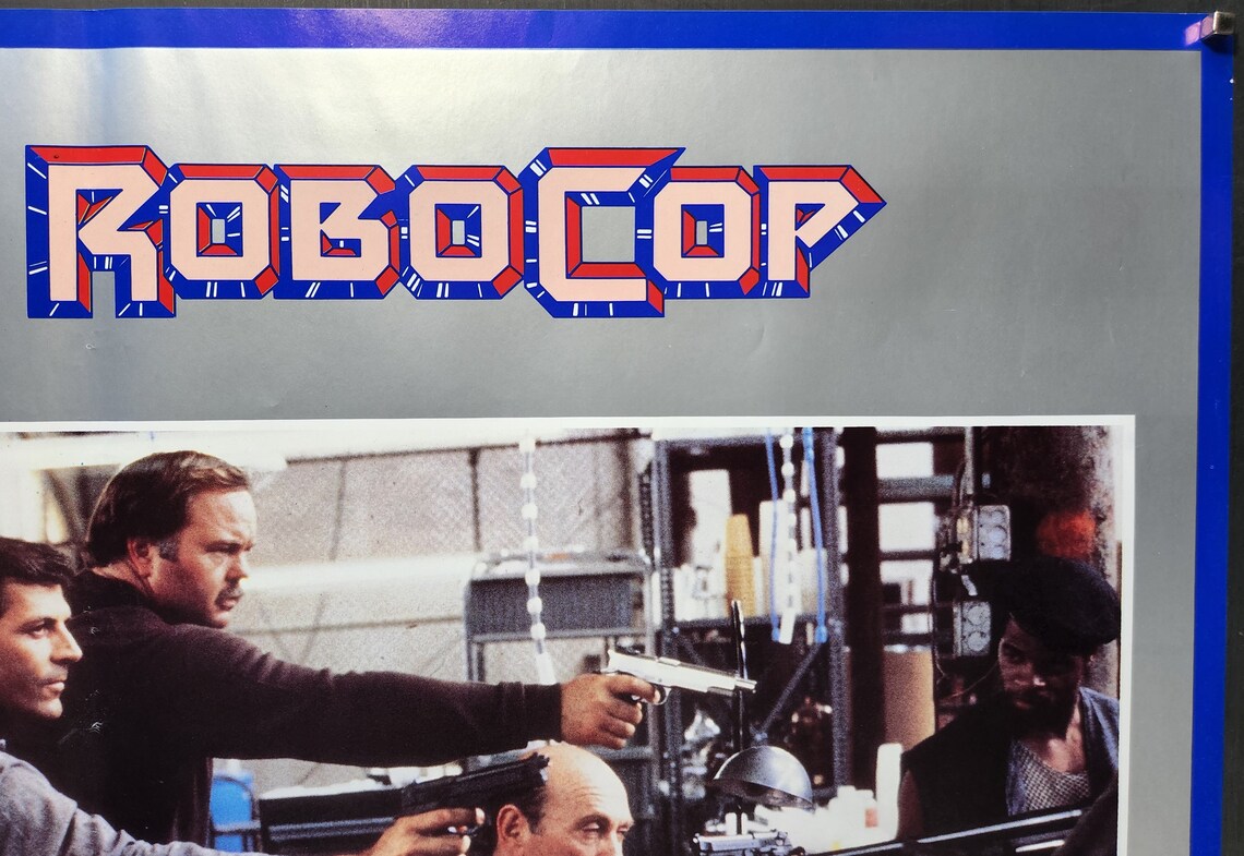 Robocop-an Original Vintage Italian Movie Poster of Paul - Etsy