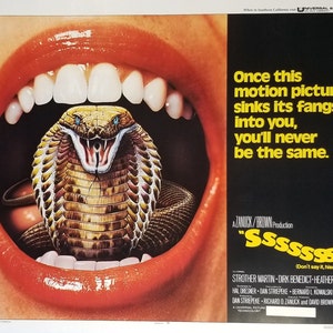 Sssssss/serpent-rare Original Vintage Movie Poster of the Snake ...