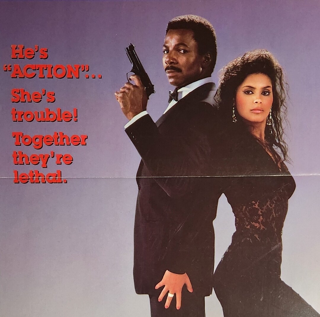 Action Jackson-an Original Vintage Movie Poster for the Action-packed ...