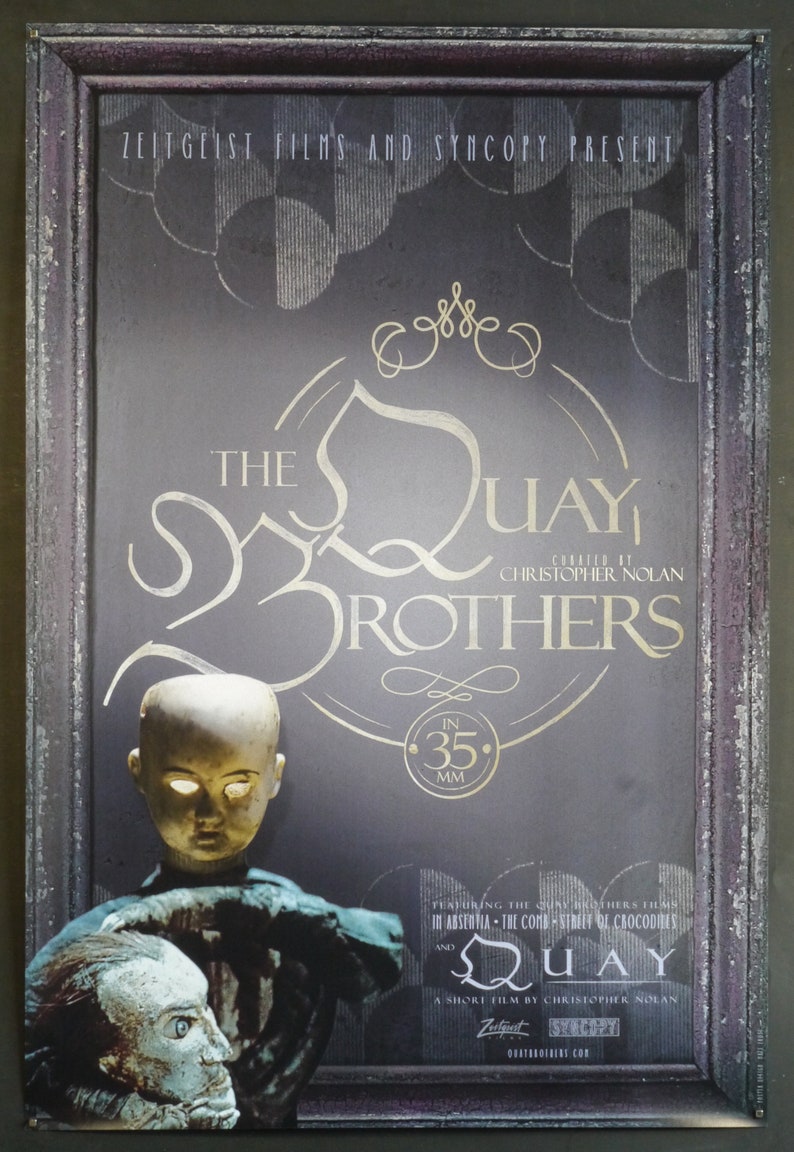 Quay-original Movie Poster for an Anthology of the Surreal - Etsy