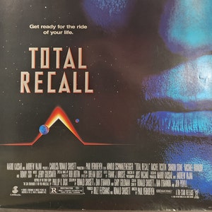 Total Recall-original Vintage Movie Poster for Paul Verhoeven's ...