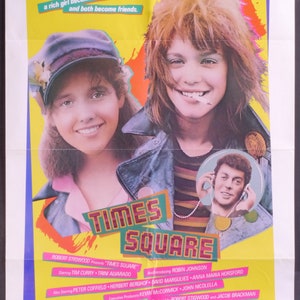 Times Square-an Original Vintage Movie Poster of Allan Moyle's 1980s ...