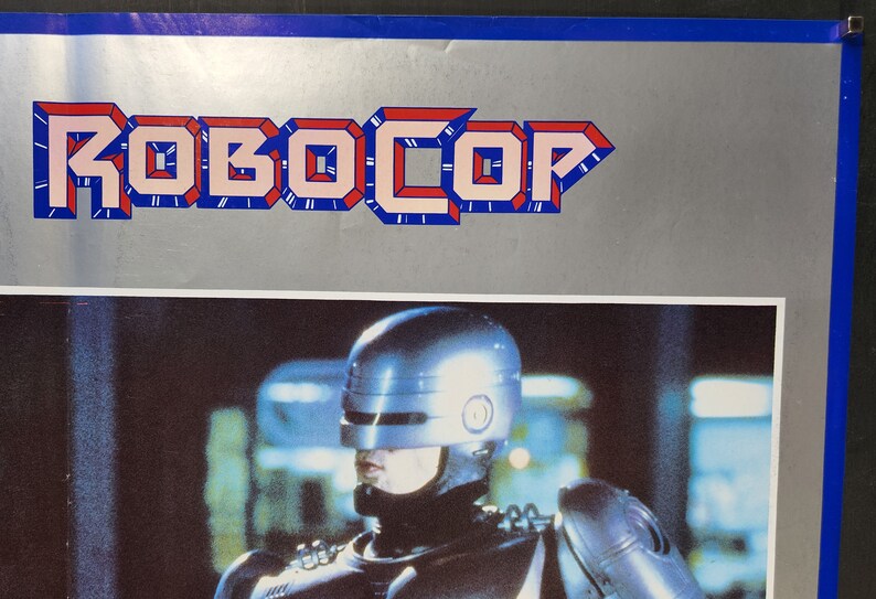 Robocop-an Original Vintage Italian Movie Poster of Paul Verhoeven's ...