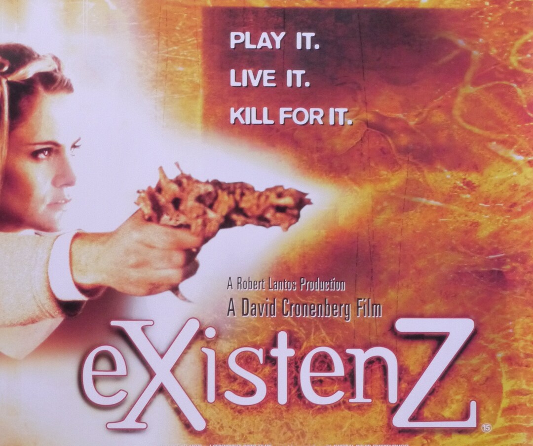 Existenz-original Vintage British Movie Poster of David Cronenberg's ...
