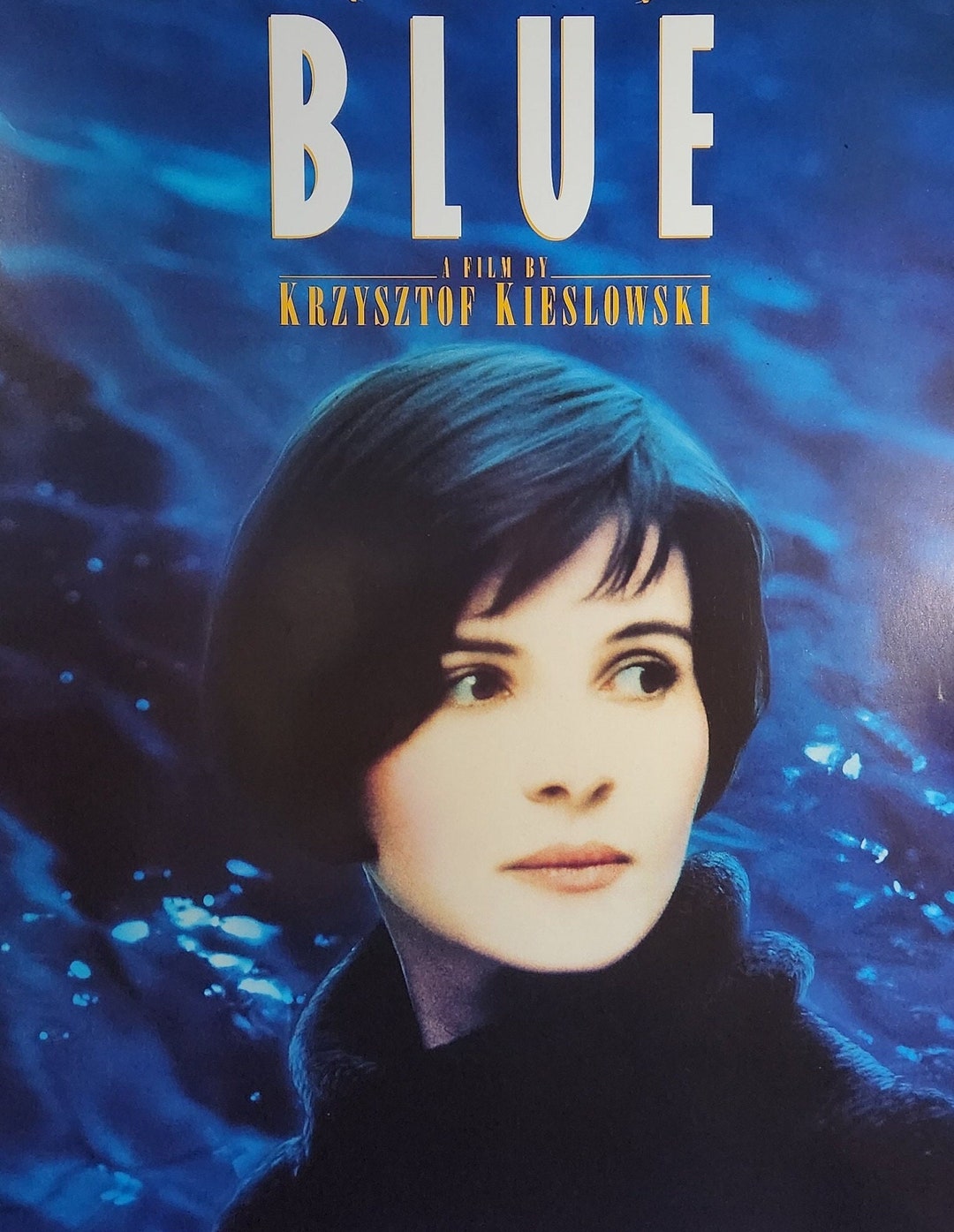 Three Colors: Blue-original Vintage Movie Poster of Krzysztof ...
