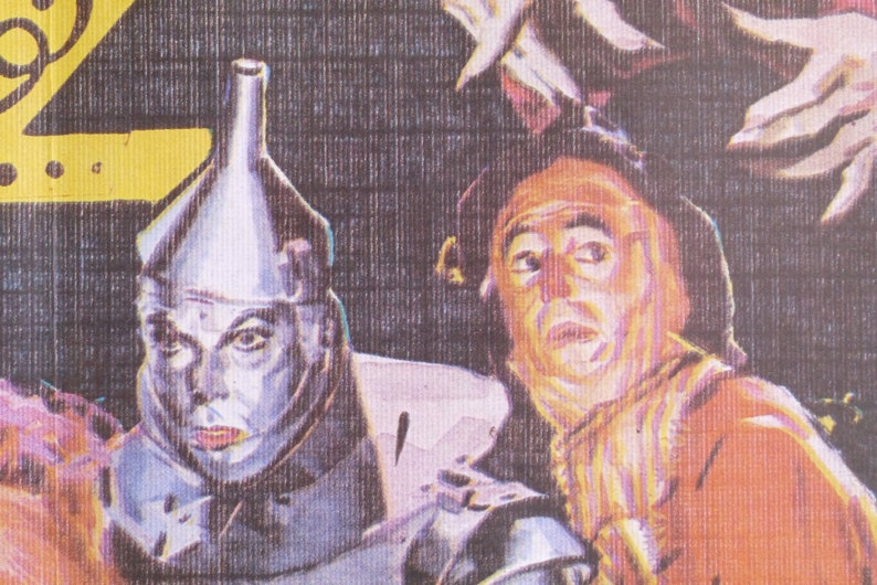 The Wizard of Oz-Rare Original Vintage Spanish Poster for | Etsy
