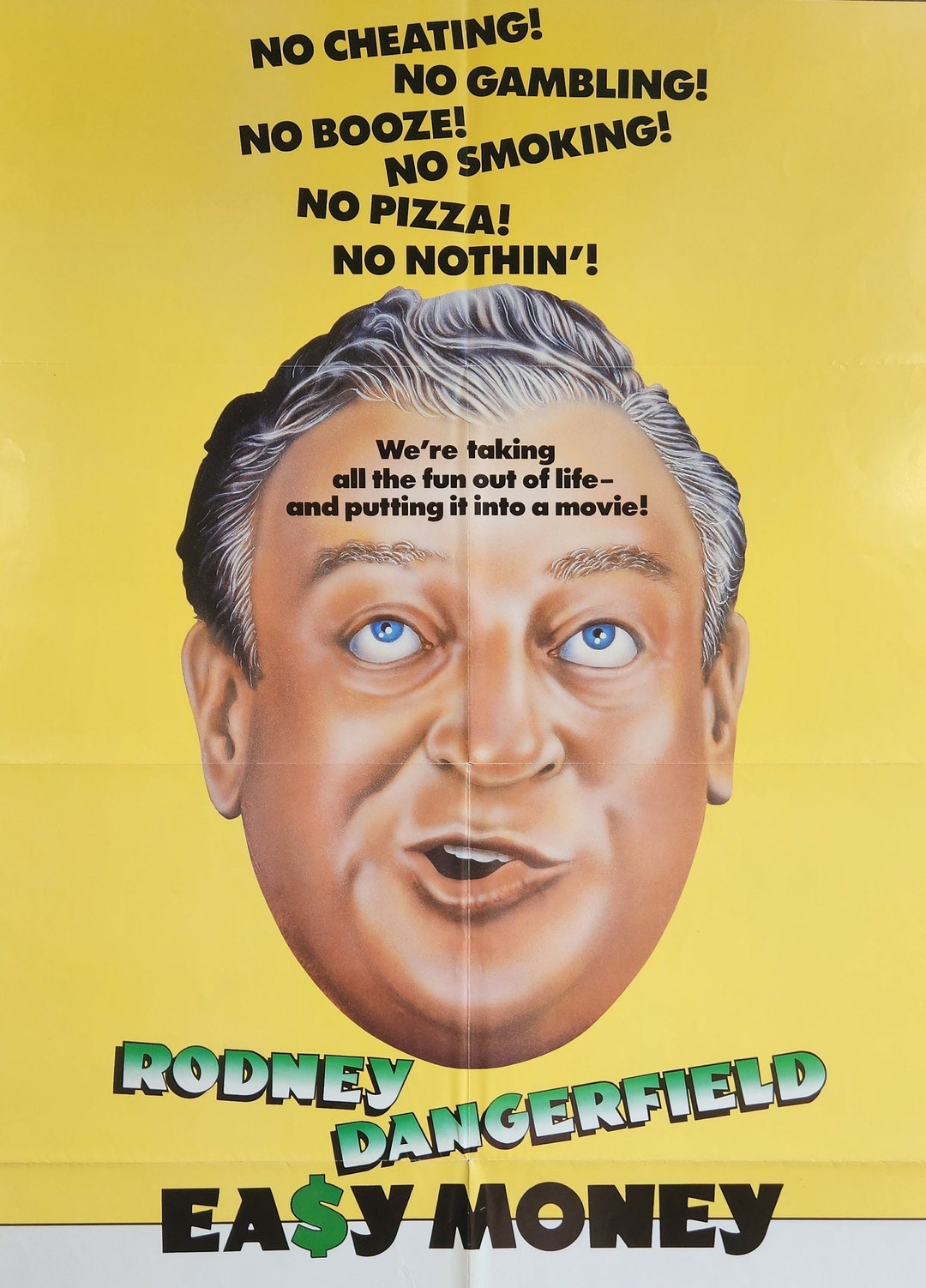 Easy Money-an Original Vintage Movie Poster for Rodney Dangerfield's ...