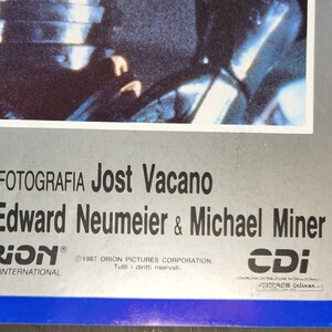 Robocop-an Original Vintage Italian Movie Poster of Paul Verhoeven's ...