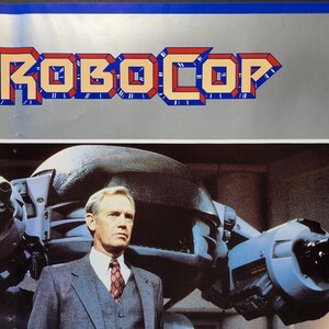 Robocop-an Original Vintage Italian Movie Poster of Paul Verhoeven's ...