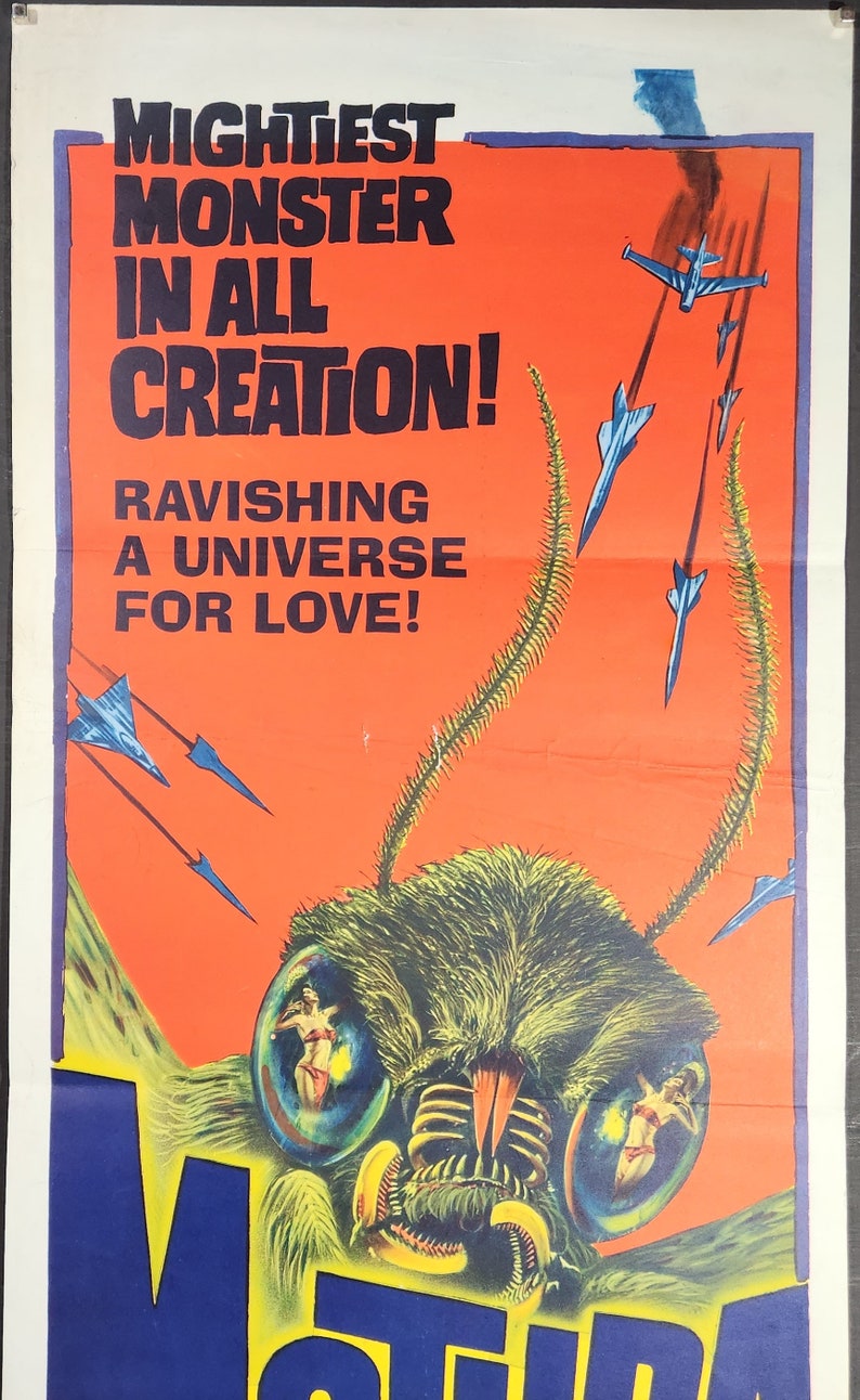Mothra-an Original Vintage Movie Poster for the Ultimate Kaiju Epic ...