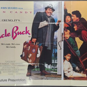 Uncle Buck-a Rare Original Vintage Movie Poster for the John Hughes ...