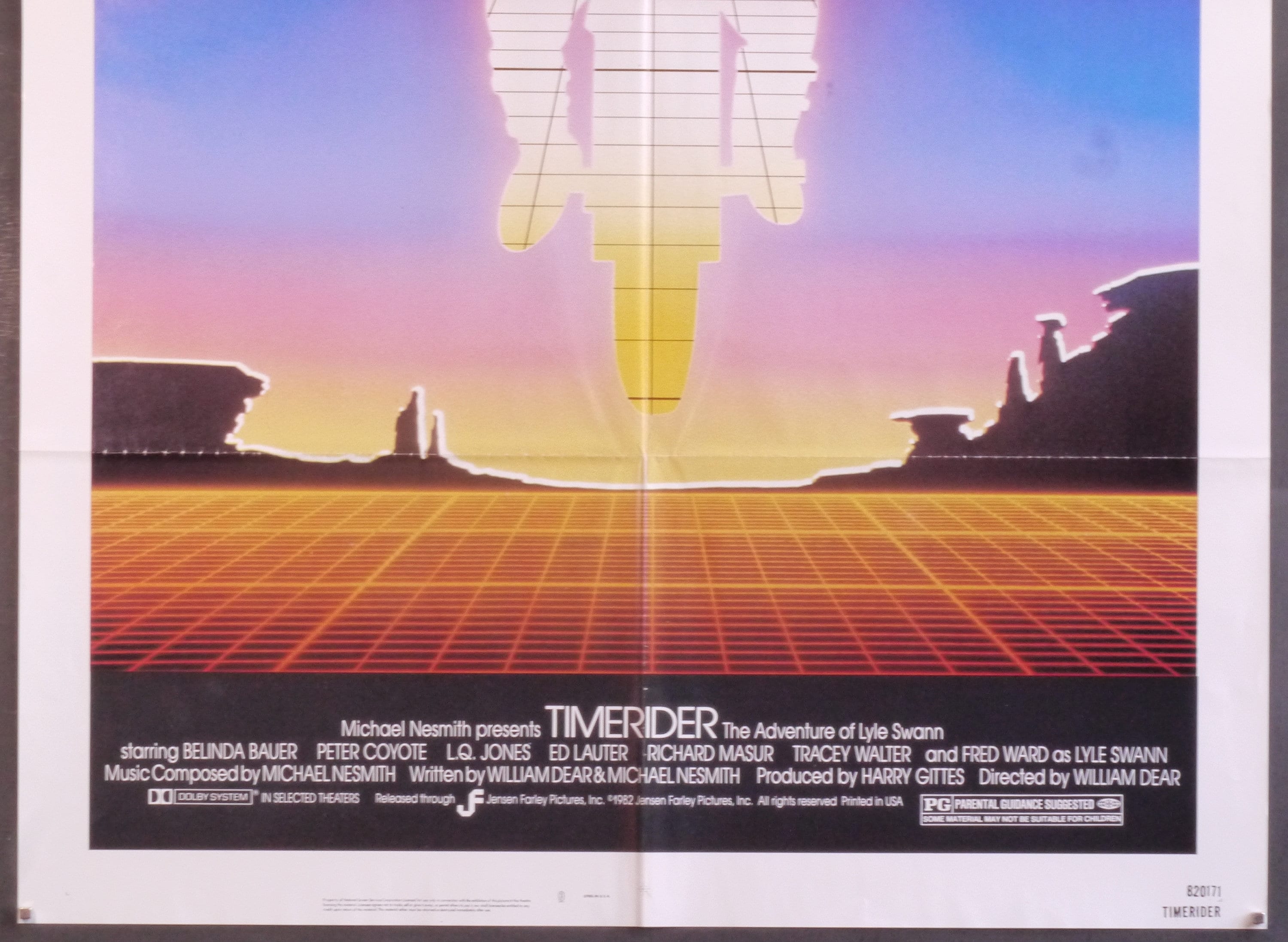 Timerider-rare Original Vintage Movie Poster for the Time Travelling ...