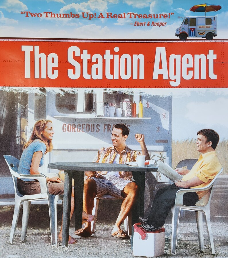 The Station Agent-an Original Movie Poster of Tom - Etsy